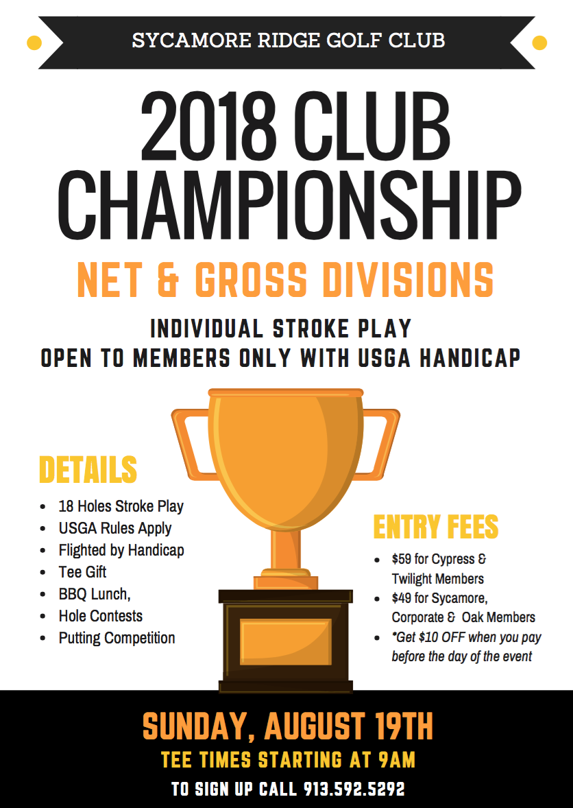 Sycamore Ridge Golf Club - Home